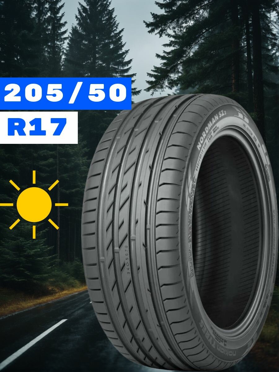 Автошина 205/50R17 93W XL Character Ultra (Nordman SZ2) IKON TBL