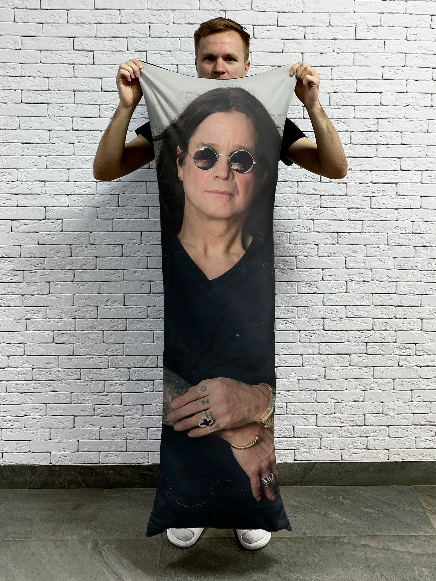 Оззи Осборн Ozzy Osbourne Подушка дакимакура 50x150 см