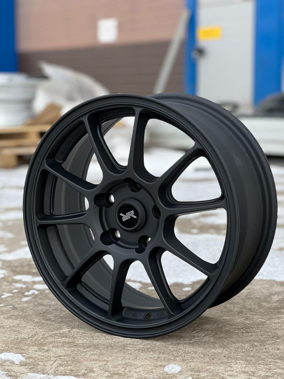 Диски автомобильные RR CSSD9323 16*7,0 5*100 ET40 57,1 BLK/M