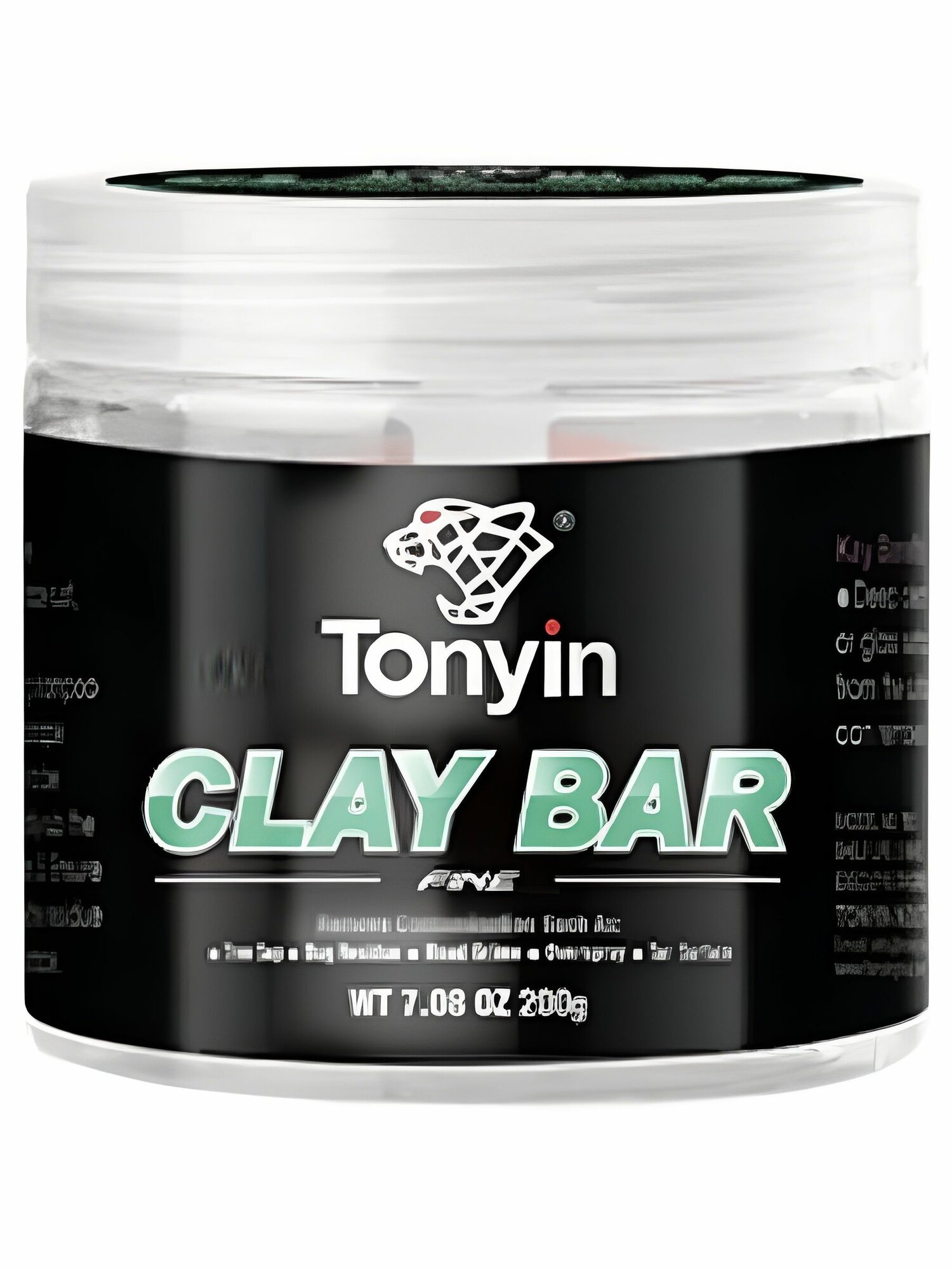 Очиститель кузова (высококачественная синтетическая мягкая глина) CLAY BAR HIGH QUALITY TB02 TONYIN, 1 шт/200 гр.