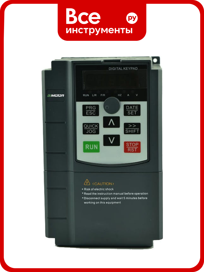 Частотный преобразователь BIMOTOR BIM-500A-0,75G-T4 0,75 кВт 380 В BIM500A075GT4