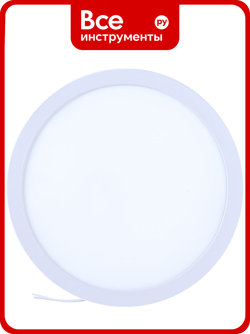 Накладной светильник Ecola LED downlight Круглый даунлайт с драйвером 18W 220V 4200K 210x32 DRSV18ELC