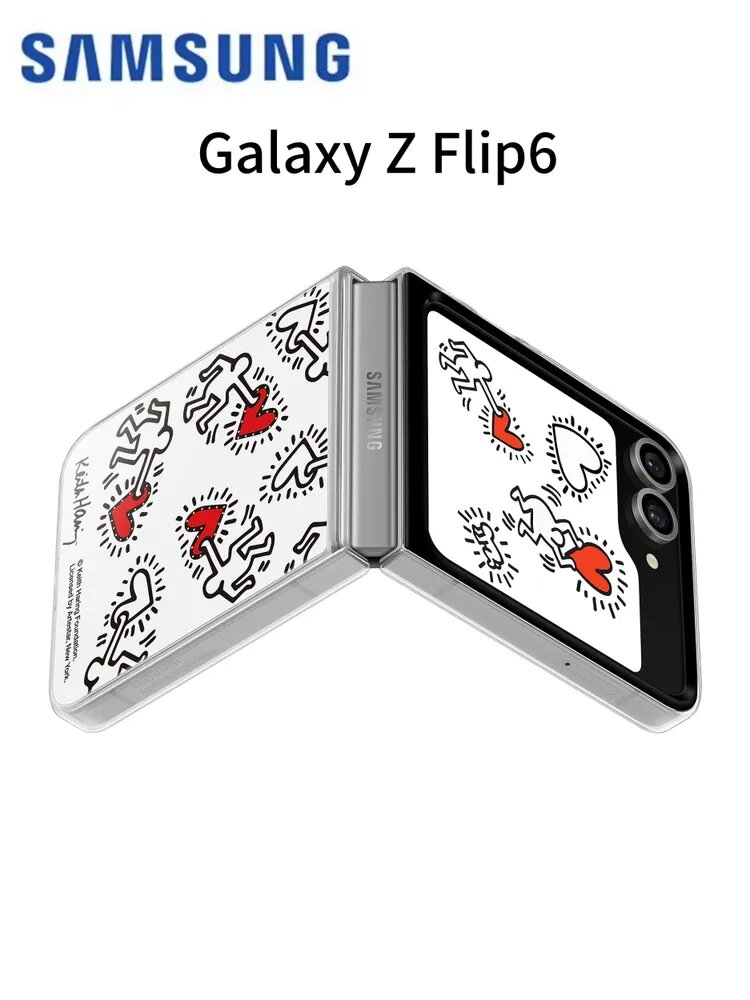 Чехол Flipsuit, для Samsung Galaxy Z Flip6, полиуретан, поликарбонат, ударопрочный, кобура