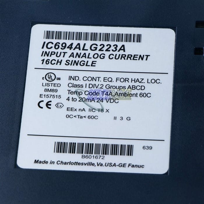 Модуль GE FANUC analogic Module IC694ALG223A Tested — фото 1