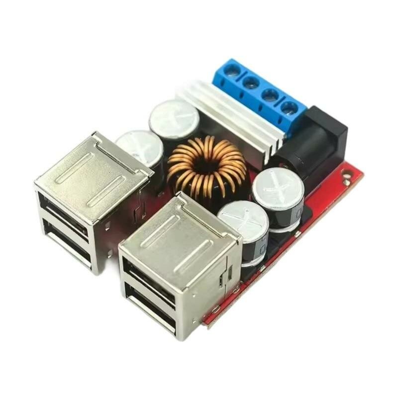Модуль понижения напряжения с 4 USB-разъёмами