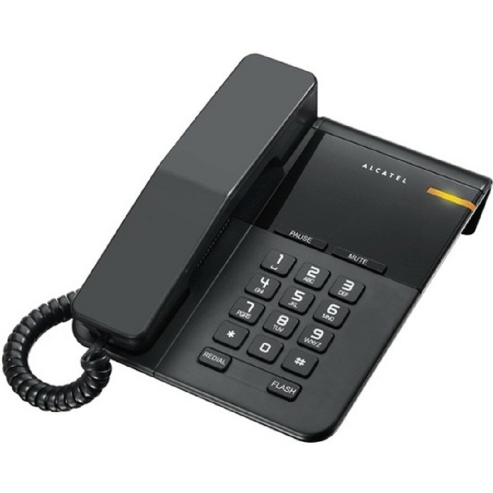 Проводной телефон Alcatel T22 Черный