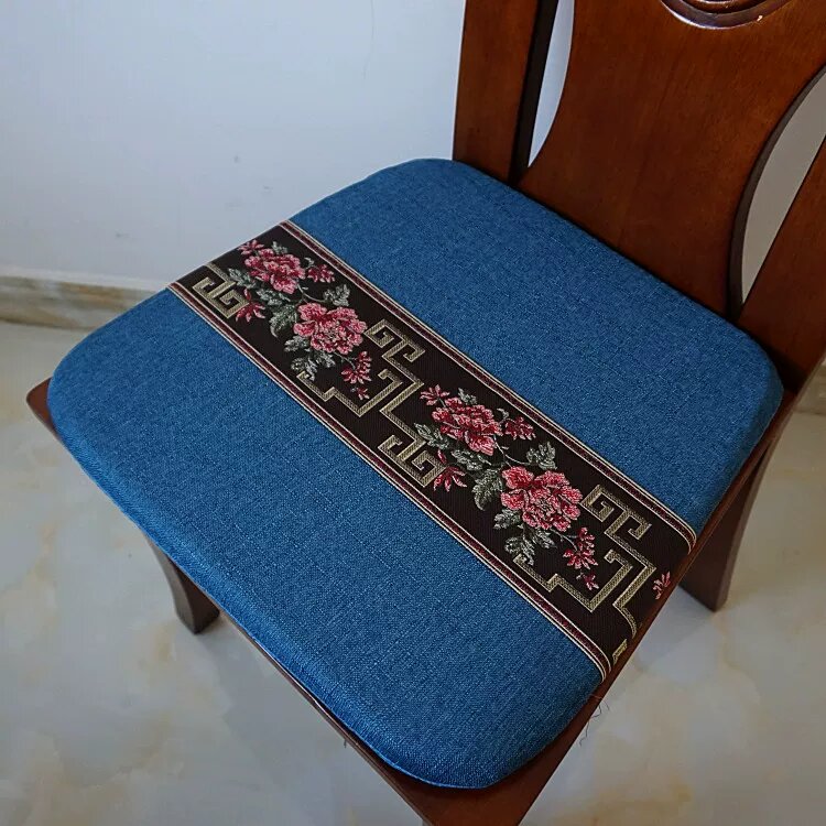 Подушка в форме подковы, съемная и моющаяся, из губки высокой плотности, подушка для обеденного стула Windsor,