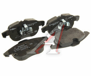 Колодки тормозные OPEL Astra H (05-), Vectra C (02-), Zafira B (06-) передние (4шт.) BOSCH