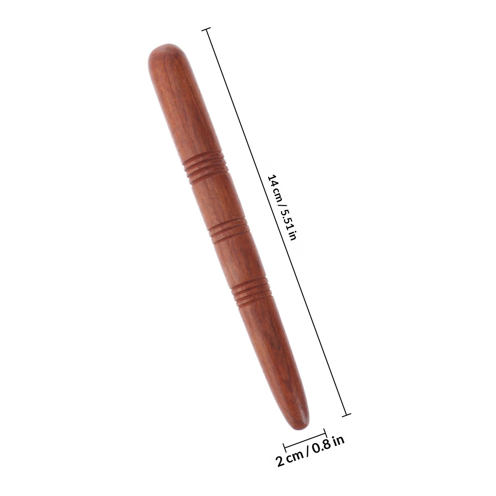 Набор Из 2 Шт Деревянные Палочки Для Массажа Точек 14.00X2.00X2.00CM