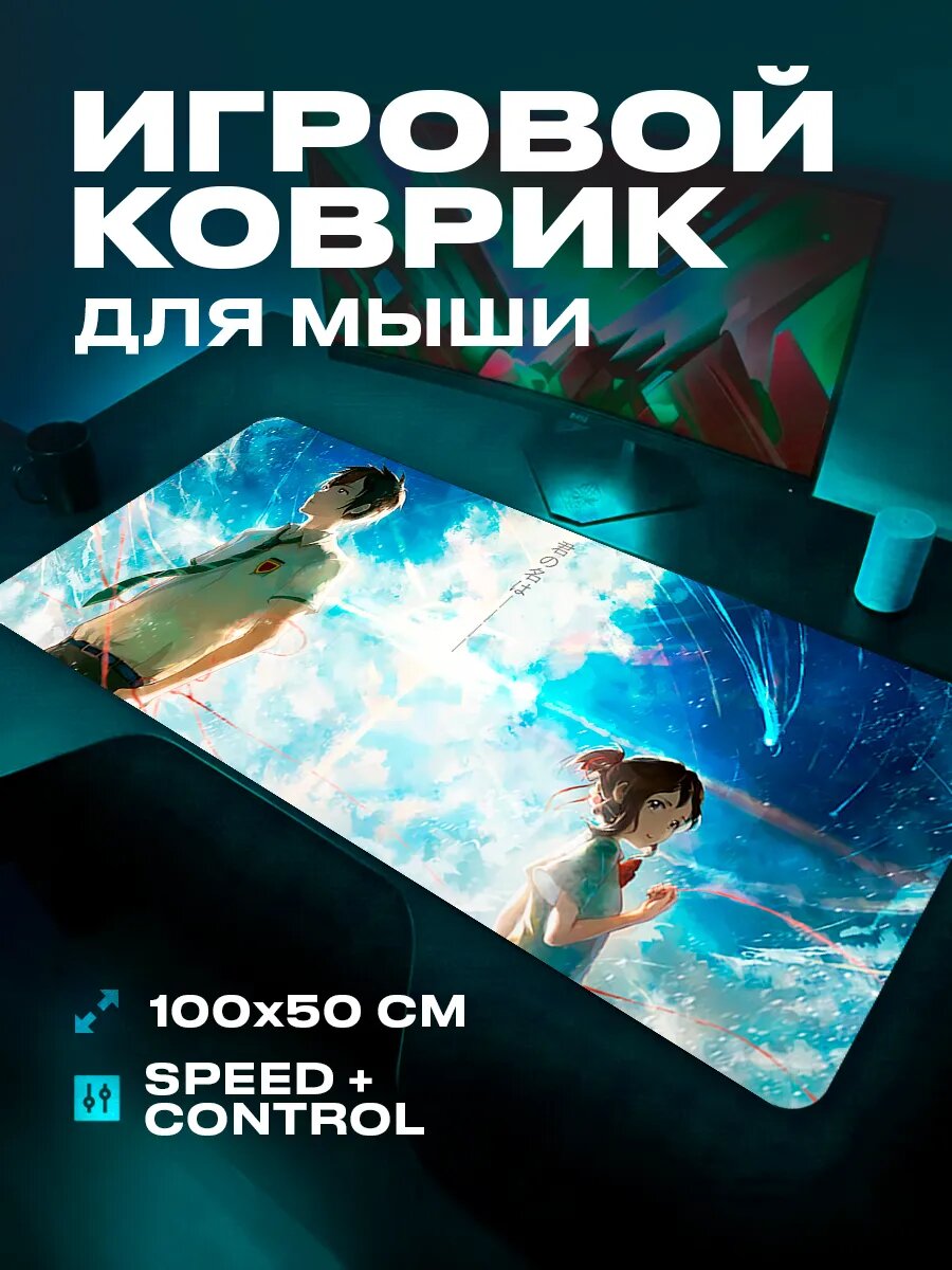 Коврик для мыши игровой Your name XXL 100x50 см ProSleeves
