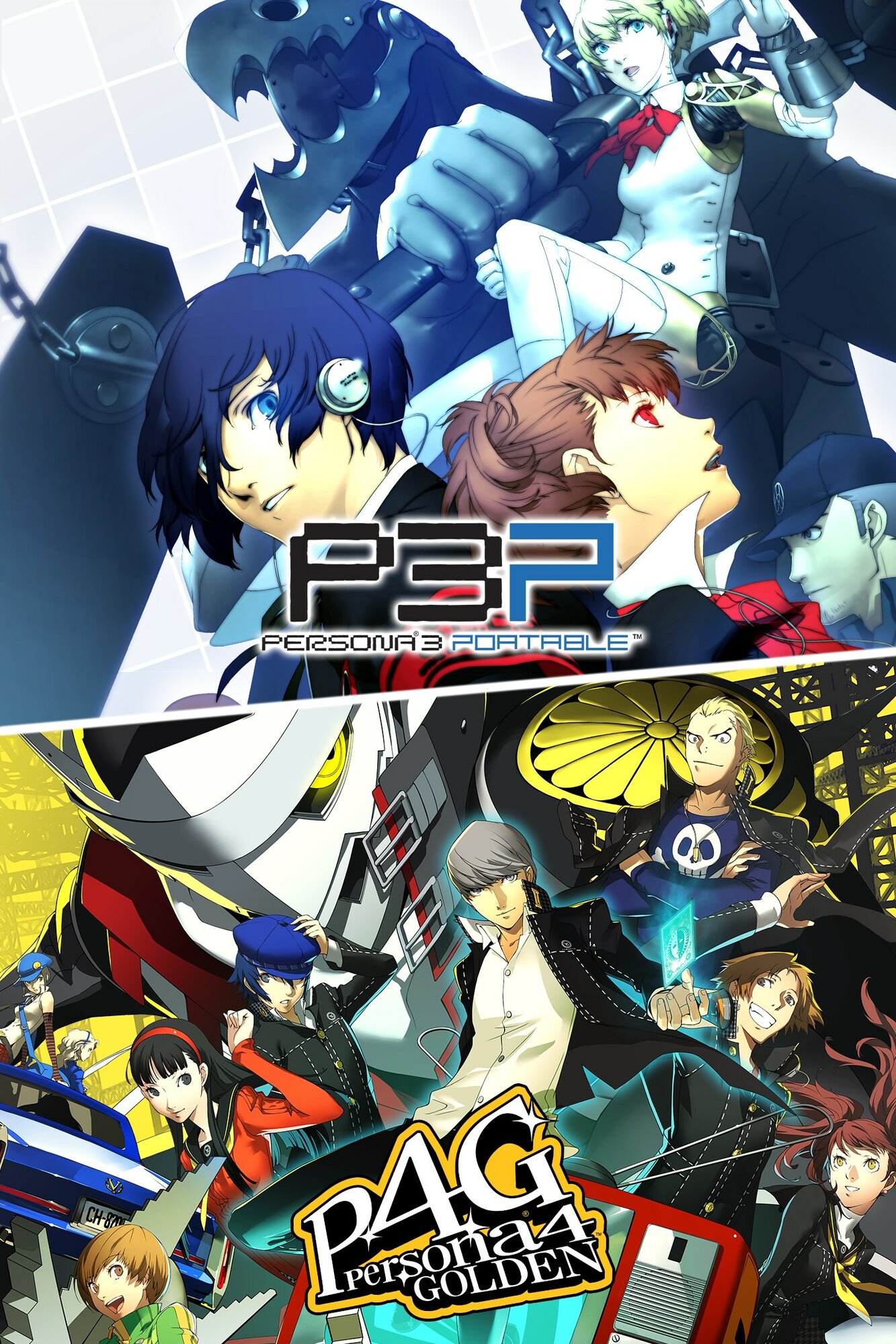 Набор Комплект Persona 3 Portable и Persona 4 Golden — Xbox Series X|S, Xbox One, PC — Цифровая версия