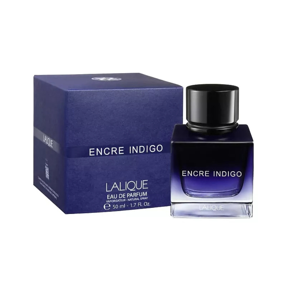 Lalique Encre Indigo 50 мл парфюмерная вода мужская, древесные пряные