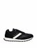 Кроссовки Armani Exchange Logo-print panelled sneakers, размер 7, black/black
