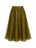Юбка Max Mara Pleated silk skirt, размер 40, green