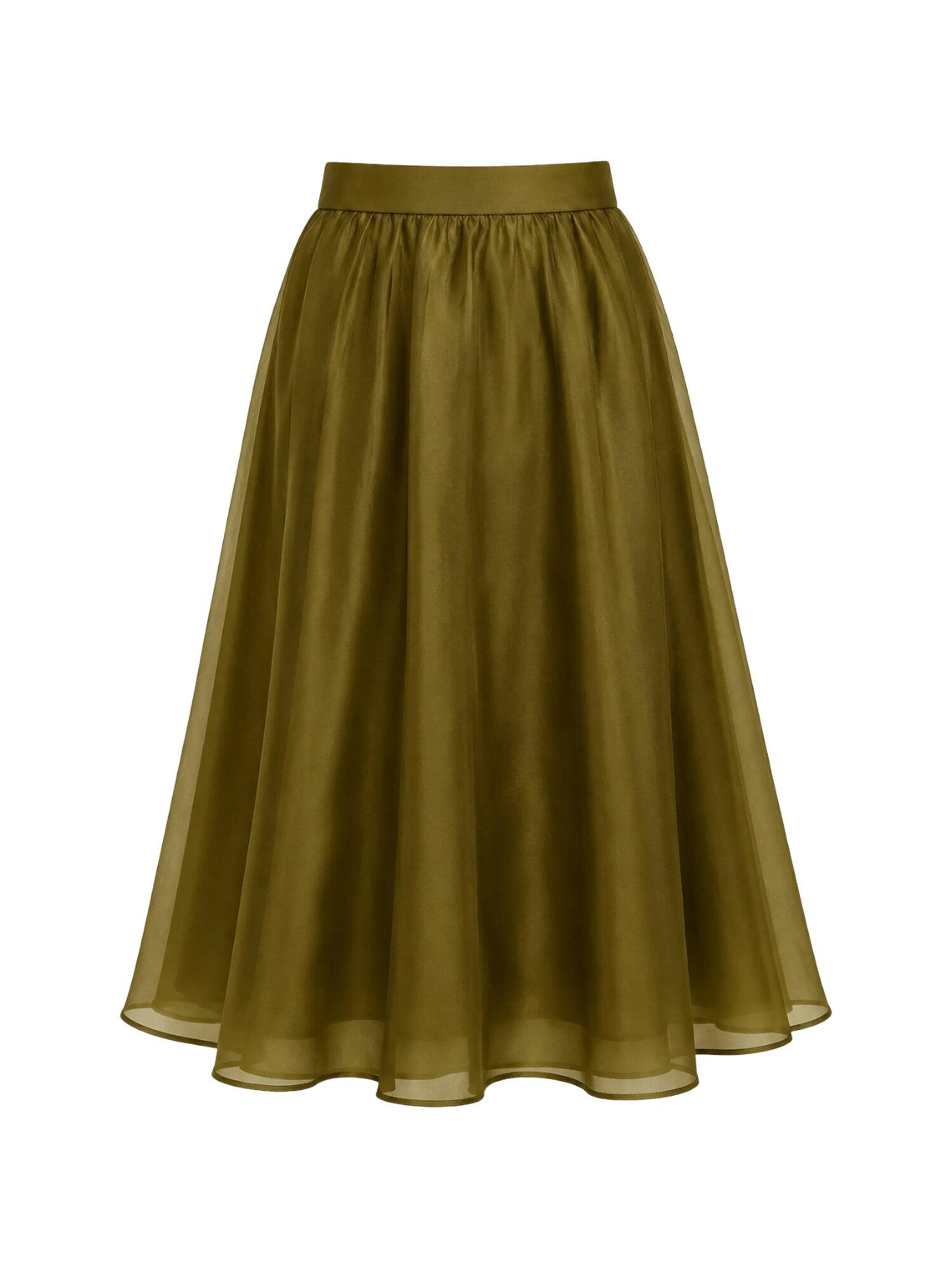 Юбка Pleated silk skirt