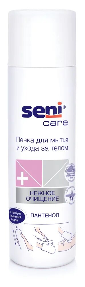 Пенка для мытья и ухода за телом SENI CARE 500 мл