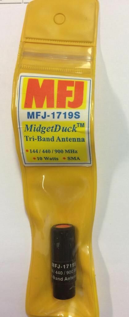 MFJ-1719S Укороченная антенна портативная, 4,5 мм, 144/430, разъем SMA