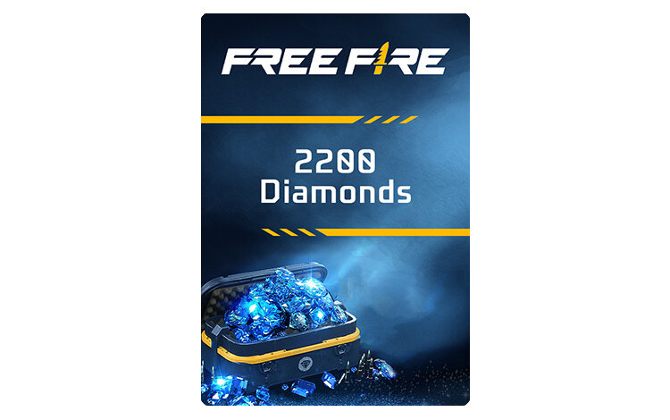 Игровая валюта Free Fire: 2200 Diamonds (Free Fire; Смартфон; Регион активации Все регионы)