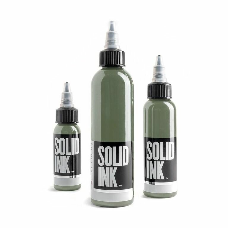 Тату краска Yerba - Solid Ink (США 1 oz - 30 мл.) — фото 1