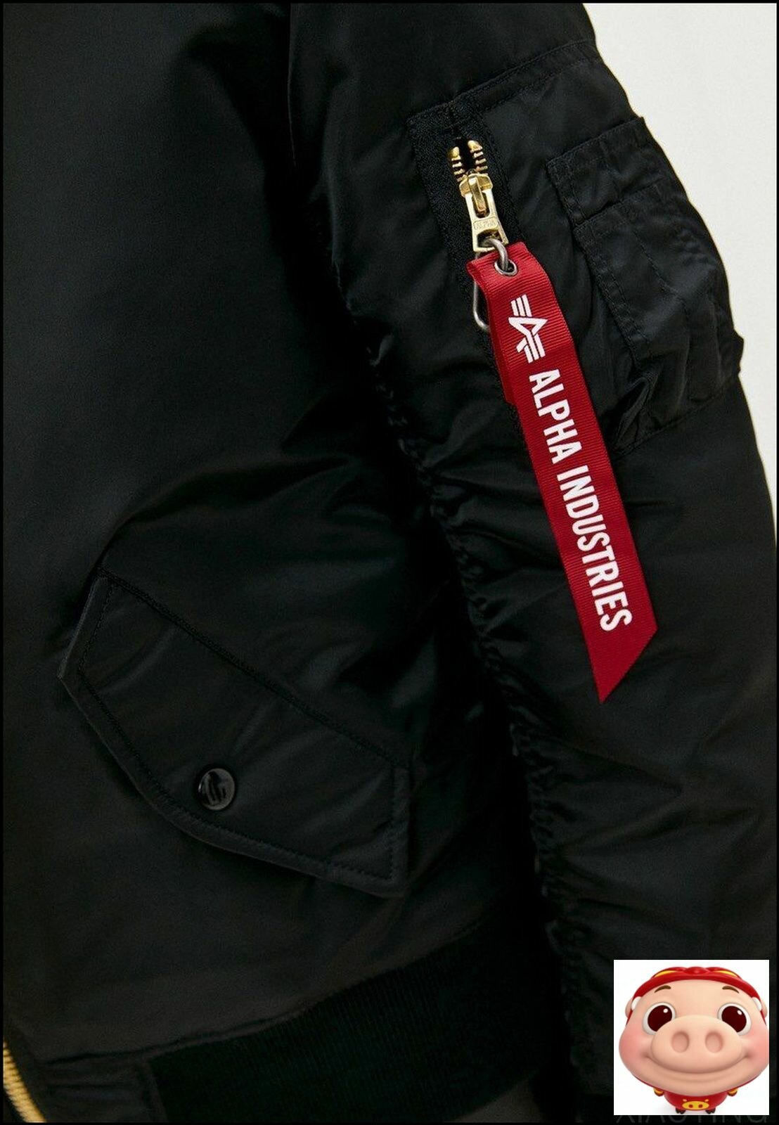 Лента брелок Alpha Industries Remove Before Flight 2021 — фото 1