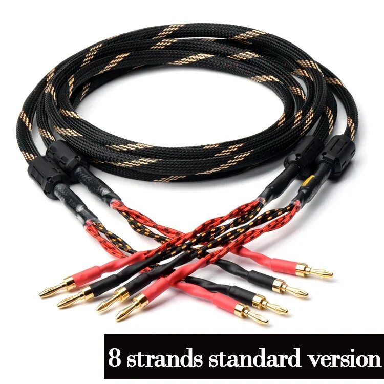 Audiocrast HIFI провод для динамиков, 2 м, 8 жил