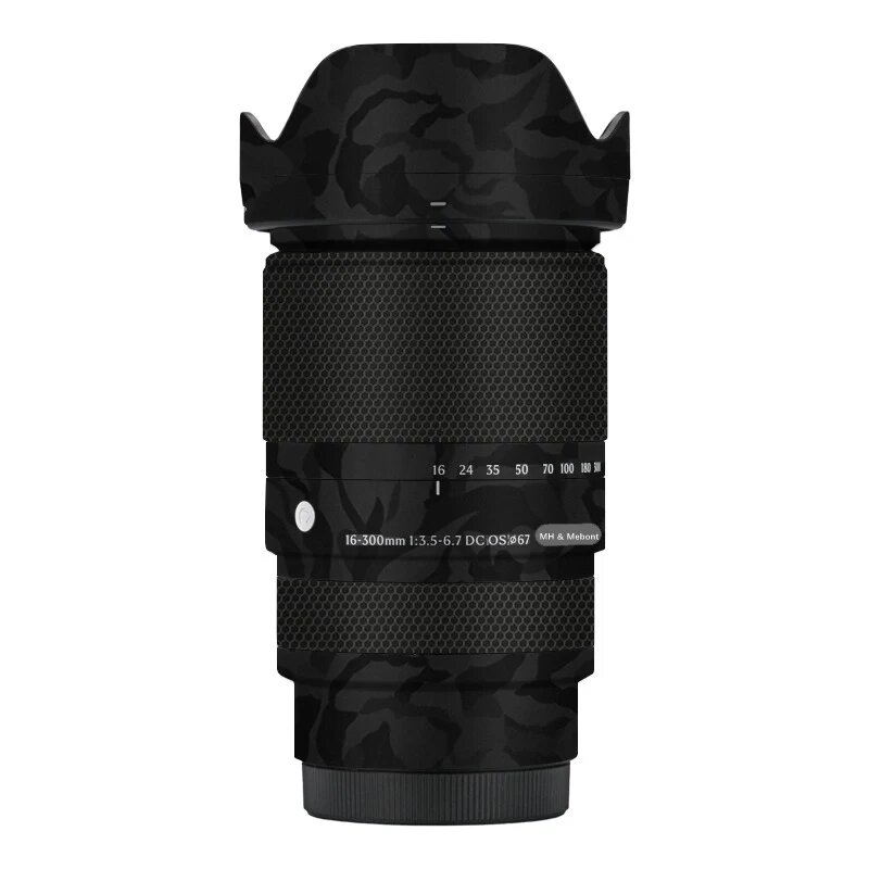 Набор наклеек для Sigma 16-300 мм F3,5-6,7 DC OS Черный, 5 Shadow Black