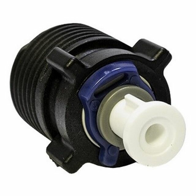 Переходник АКВАФОР, JG 1/2"- 1/4" JG, для подключения фильтра, пищевой пластик