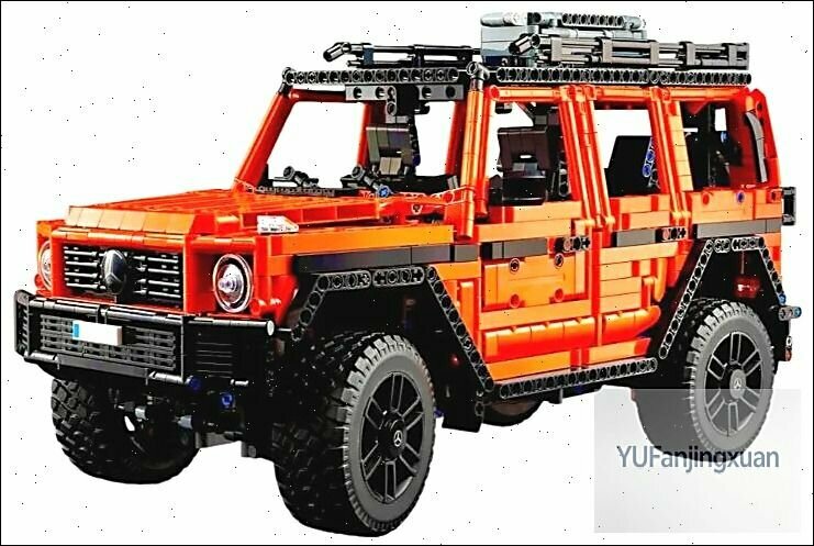 Конструктор Техник "Mercedes-Benz G 500 Professional Line" 2891 деталь (машина Мерседес Гелендваген Амг, creator, совместим с technic, совместимый, подарок для мальчиков)