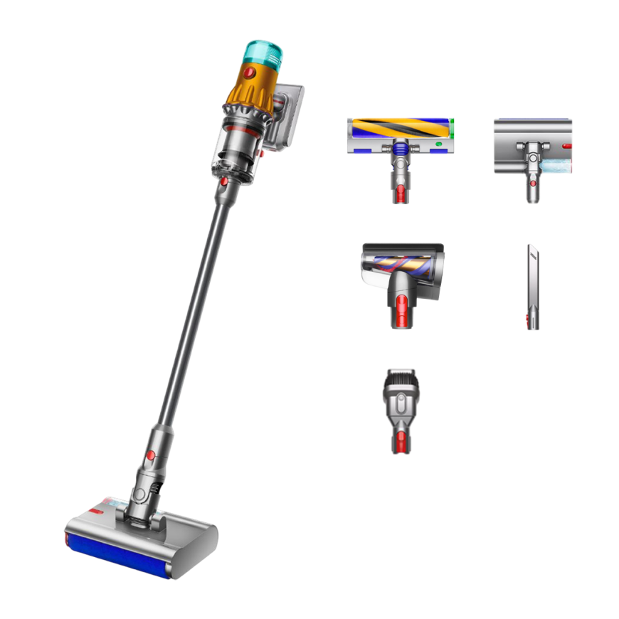 Пылесос Dyson "V12S" Detect Slim Submarine , вертикальный, аккумуляторный, 140 Ватт