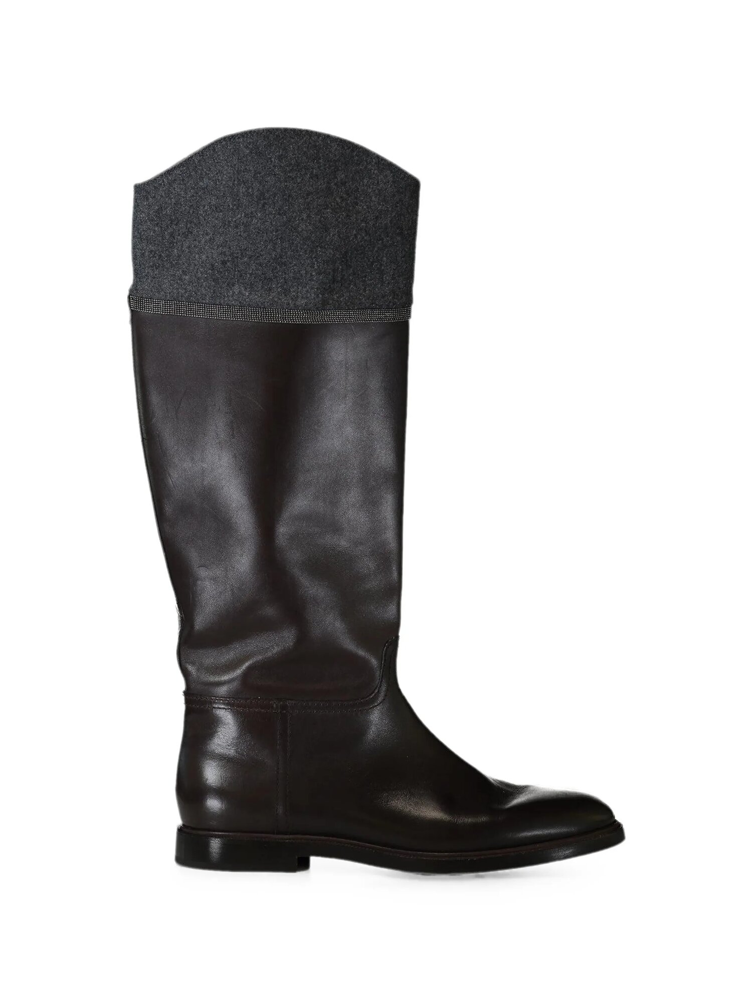 Ботинки Monili-trim leather riding boots