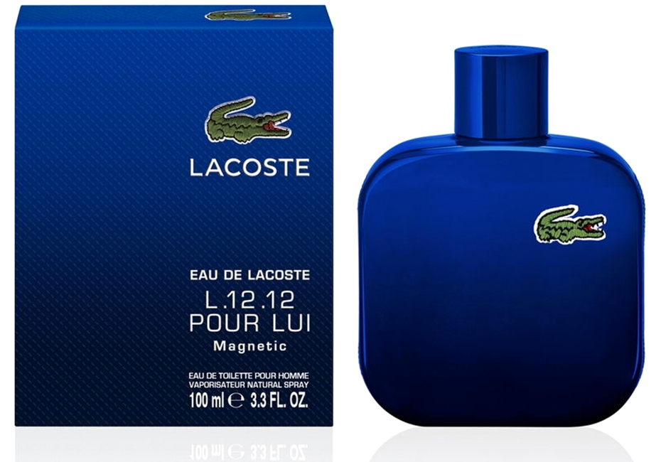 Lacoste Eau De Lacoste L 12 12 Pour Lui Magnetic мужская туалетная вода 100 мл - Лакост Магнетик