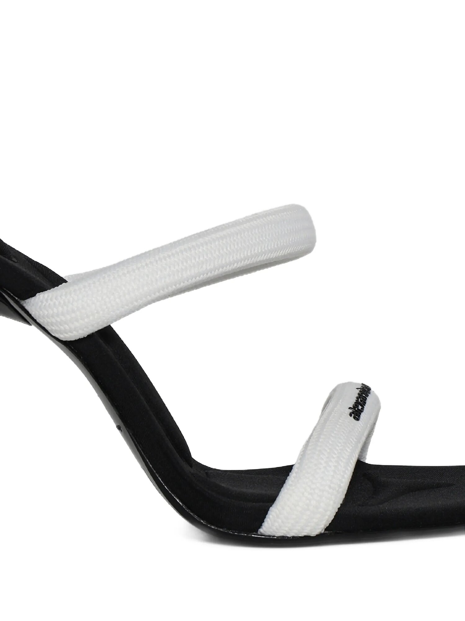 Босоножки Alexander Wang Julie webbing sandals, размер 36, бежевый/белый — фото 1