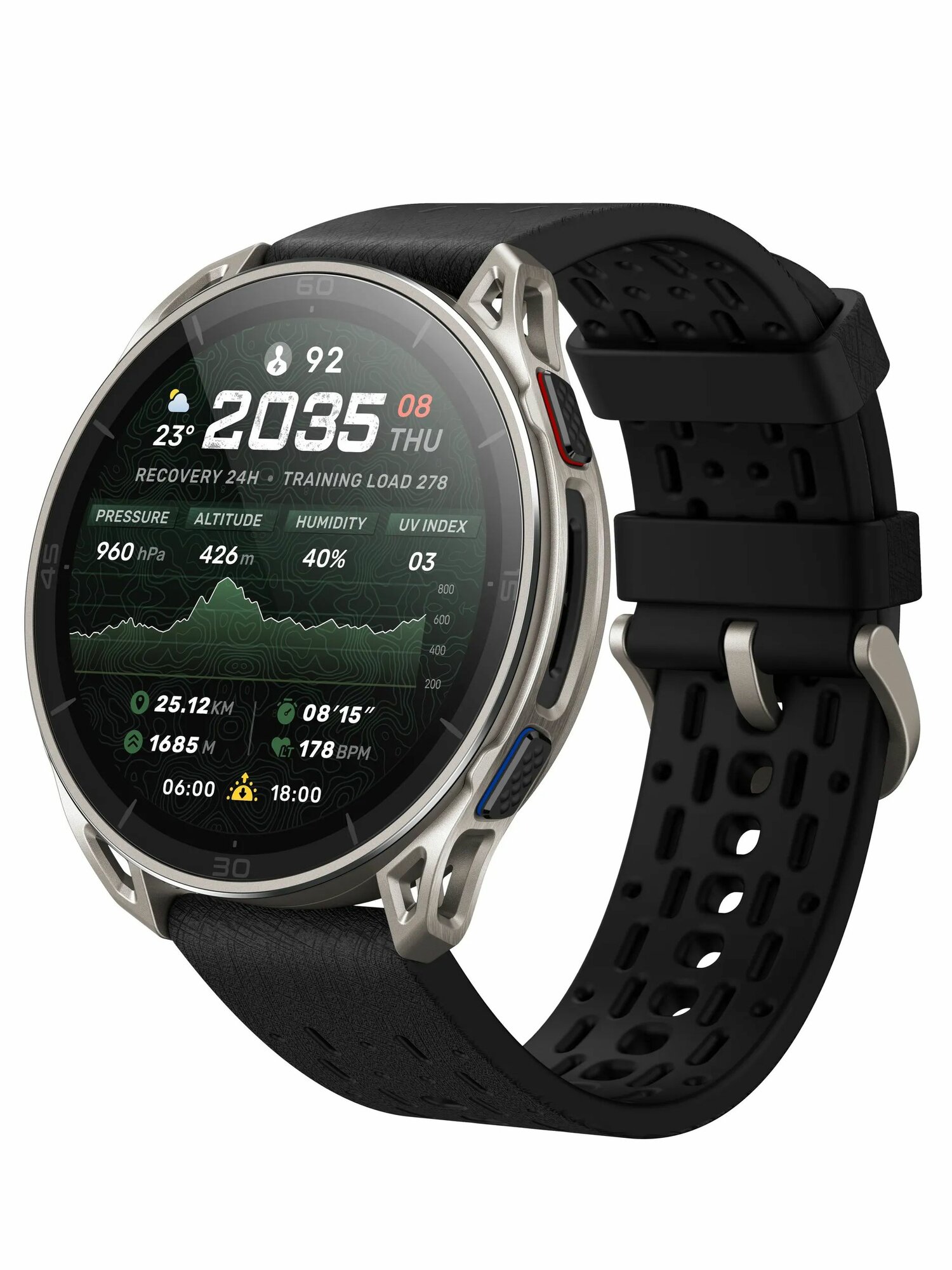 Смарт-часы Amazfit A2441 Cheetah 2 Ultra Titanium
