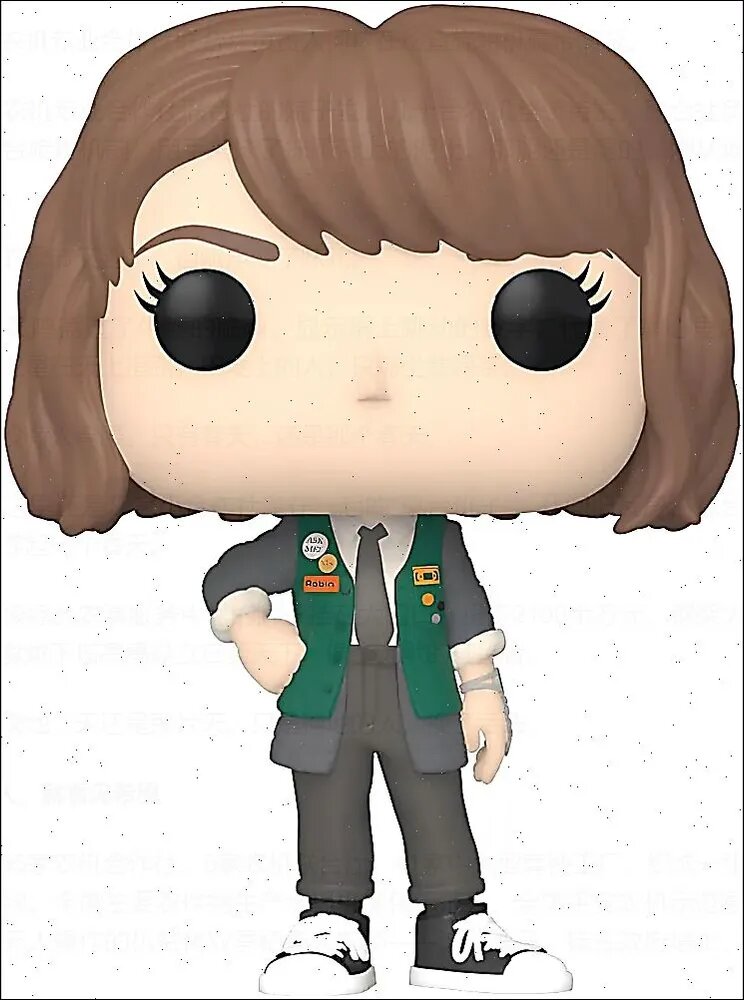 Статуэтка Funko Pop! Stranger Things Robin Buckley #1244, высота 10 см, винил — фото 1