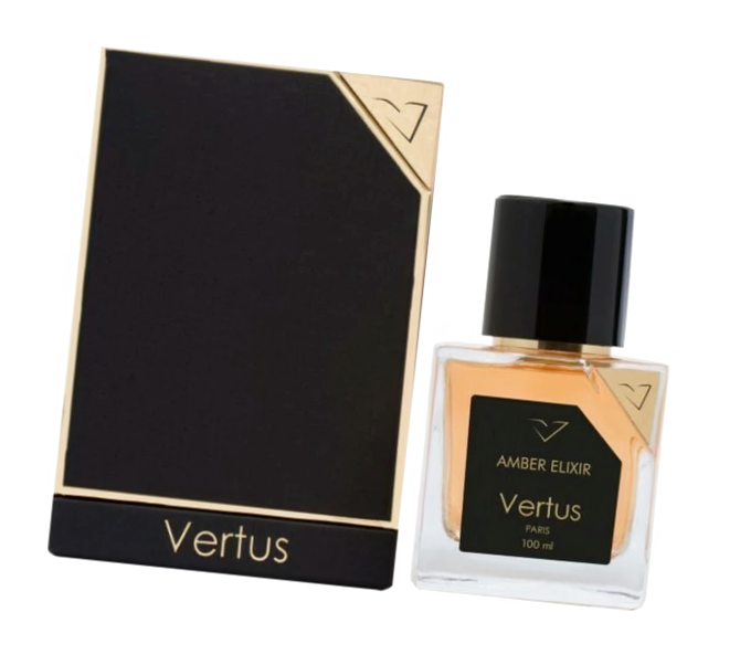 Парфюмерная вода унисекс Vertus Amber Elixir 100 мл - Вертус Амбер Эликсир янтарный