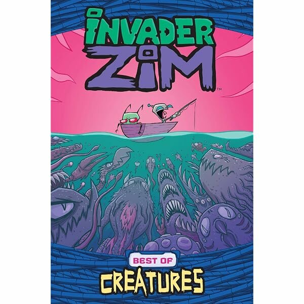 Invader ZIM Best of Creatures，Reprinted paperback book