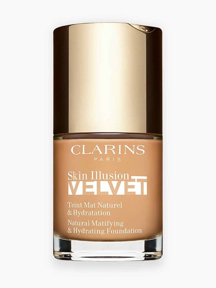 Clarins Skin Illusion Velvet 108.5W Увлажняющий тональный крем 30ml