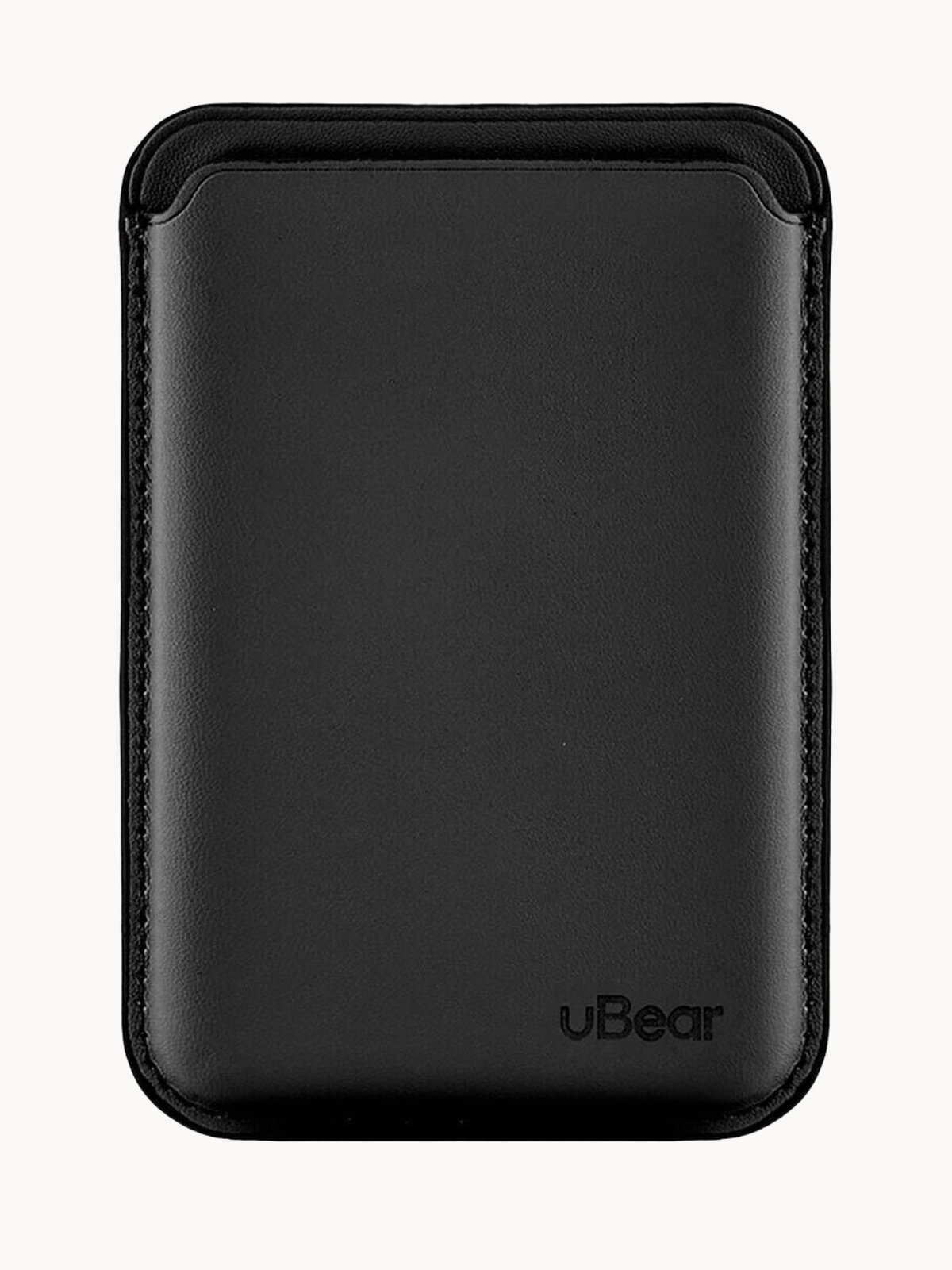 Картхолдер uBear Shell Case для Apple iPhone с MagSafe чёрный