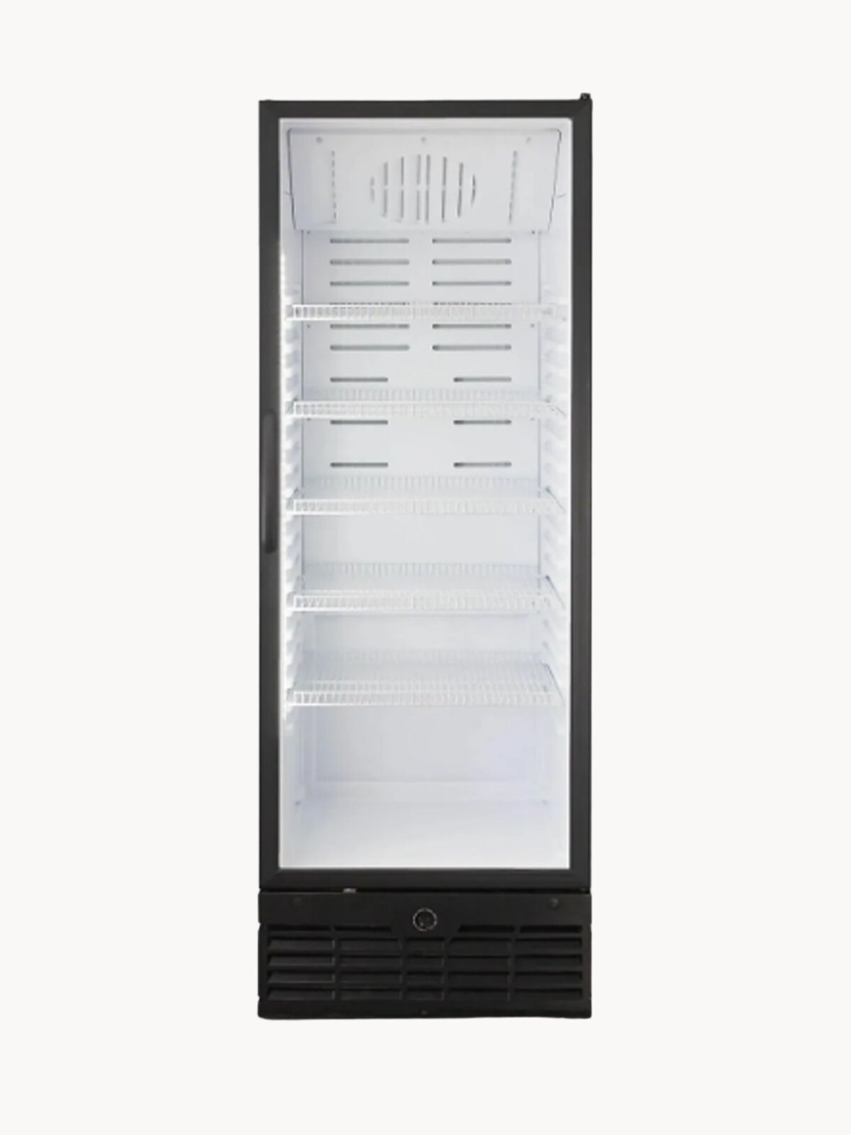Холодильная витрина Бирюса Б-B461RN 485 л, ручная разморозка, черный