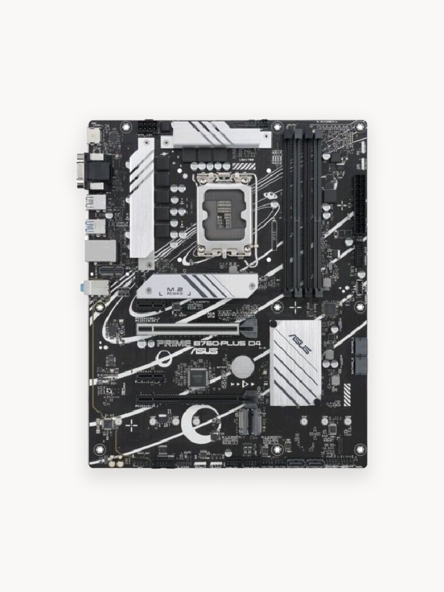 Материнская плата Asus PRIME B760-PLUS D4, поддержка Intel Core 13/12 поколения