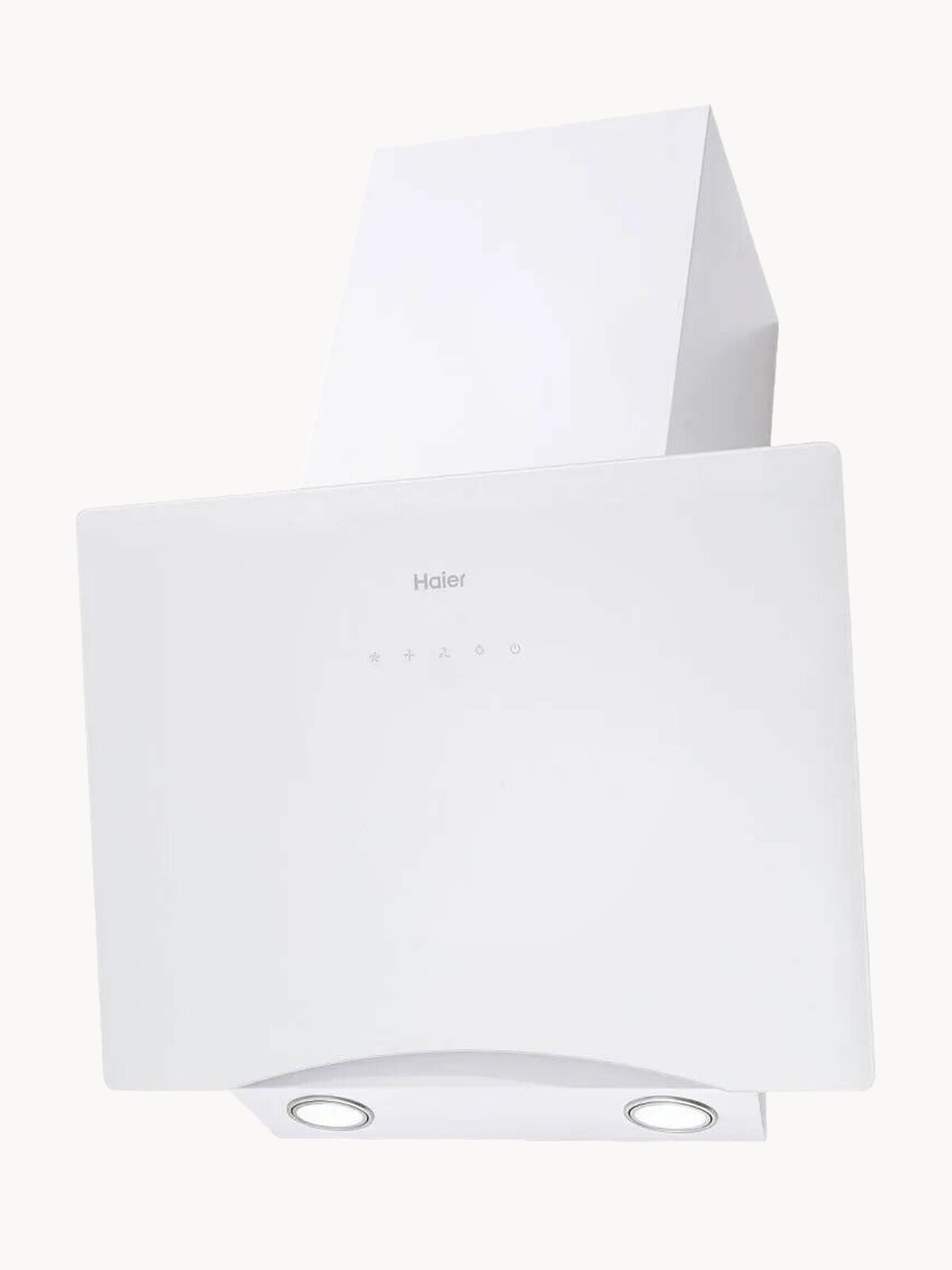 Вытяжка Haier HVX-W692GW, наклонная, 60см, 162Вт, электронное управление