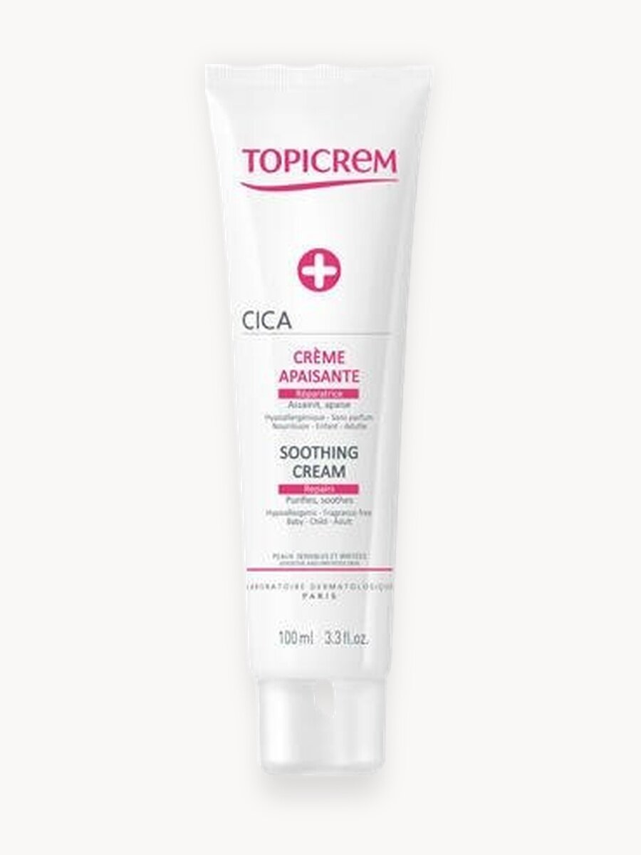 Topicrem Cica - Раздраженная кожа цика Успокаивающий крем 100 мл