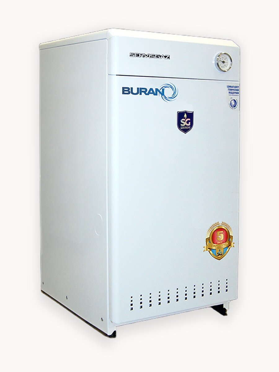 Котел газовый атмосферный "BURAN" КСГ-7,5 (Ульяновск)