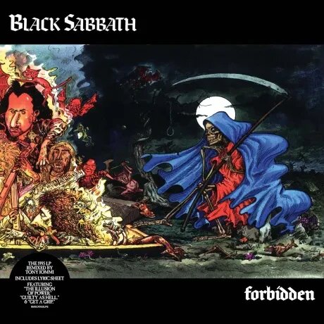 Виниловая пластинка Black Sabbath – Forbidden (Tony Iommi Remix) 2024