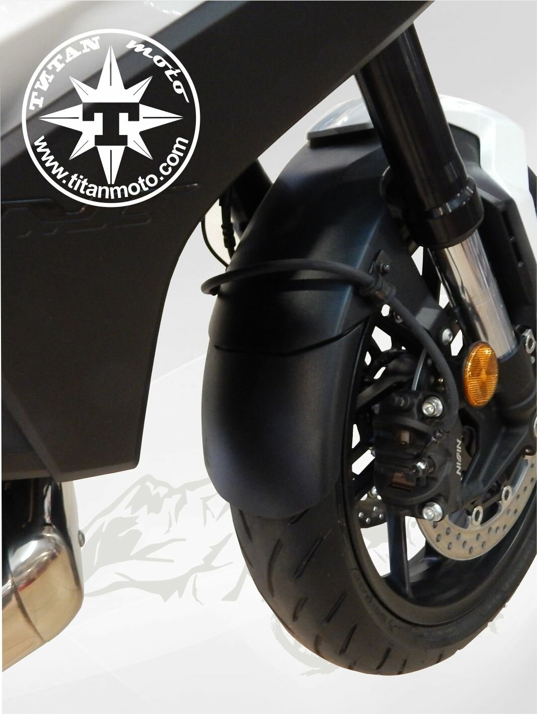 Удлинитель переднего крыла HONDA NT1100