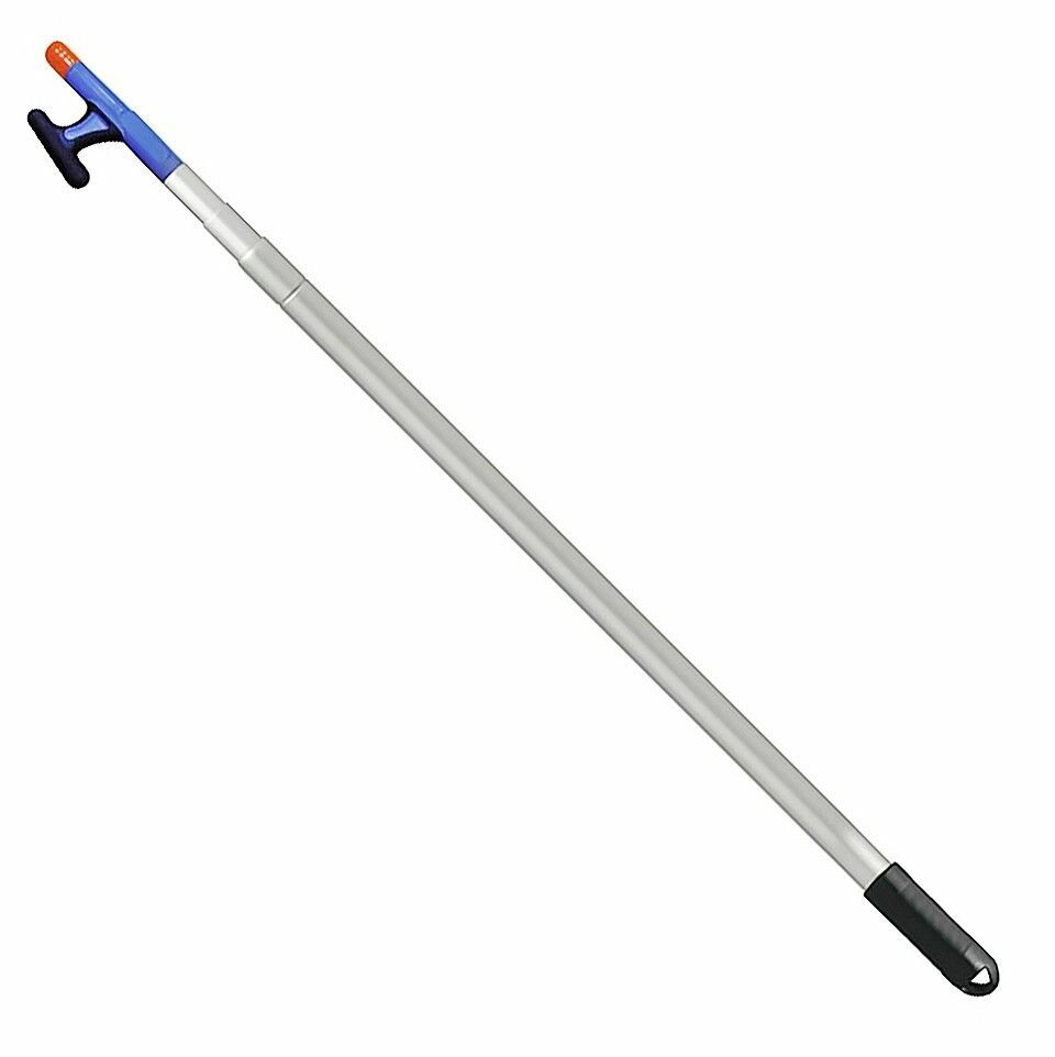Багор телескопический трехколенный, 110-260 см/ отпорный крюк усиленный