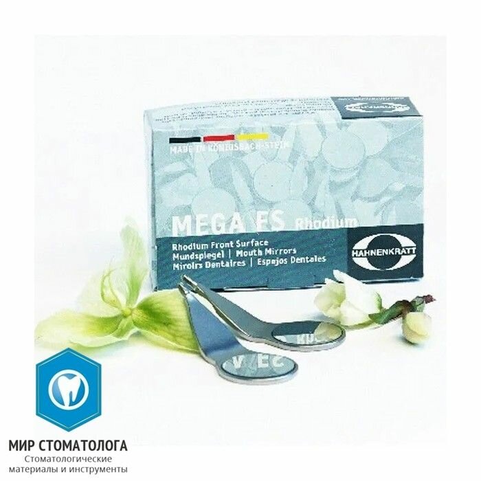 Зеркало стоматологическое родиевое Hahnenkratt MEGA FS 22 (1 шт)