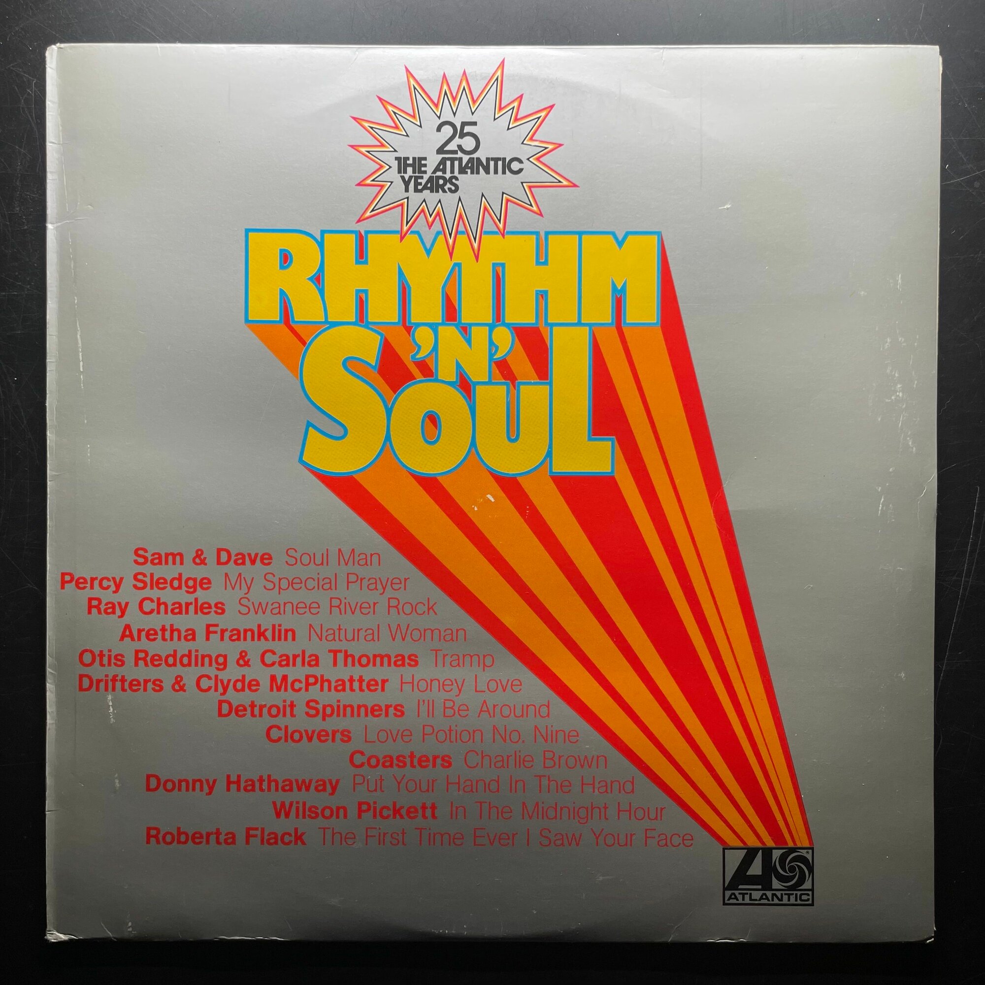 Виниловая пластинка Сборник Rhythm 'N' Soul - 25 - The Atlantic Years (Скандинавия 1973г.)