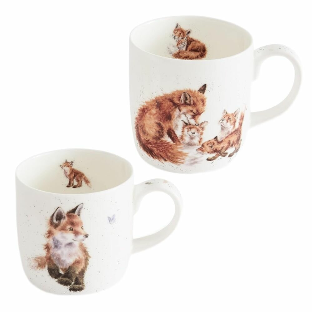 Набор кружек Royal Worcester, для родителя и ребёнка, подарочная коробка Fox