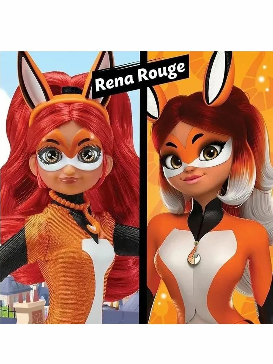 Кукла "Леди Баг и Супер-Кот" Рина Руж с аксессуарами 27 см , Miraculous
